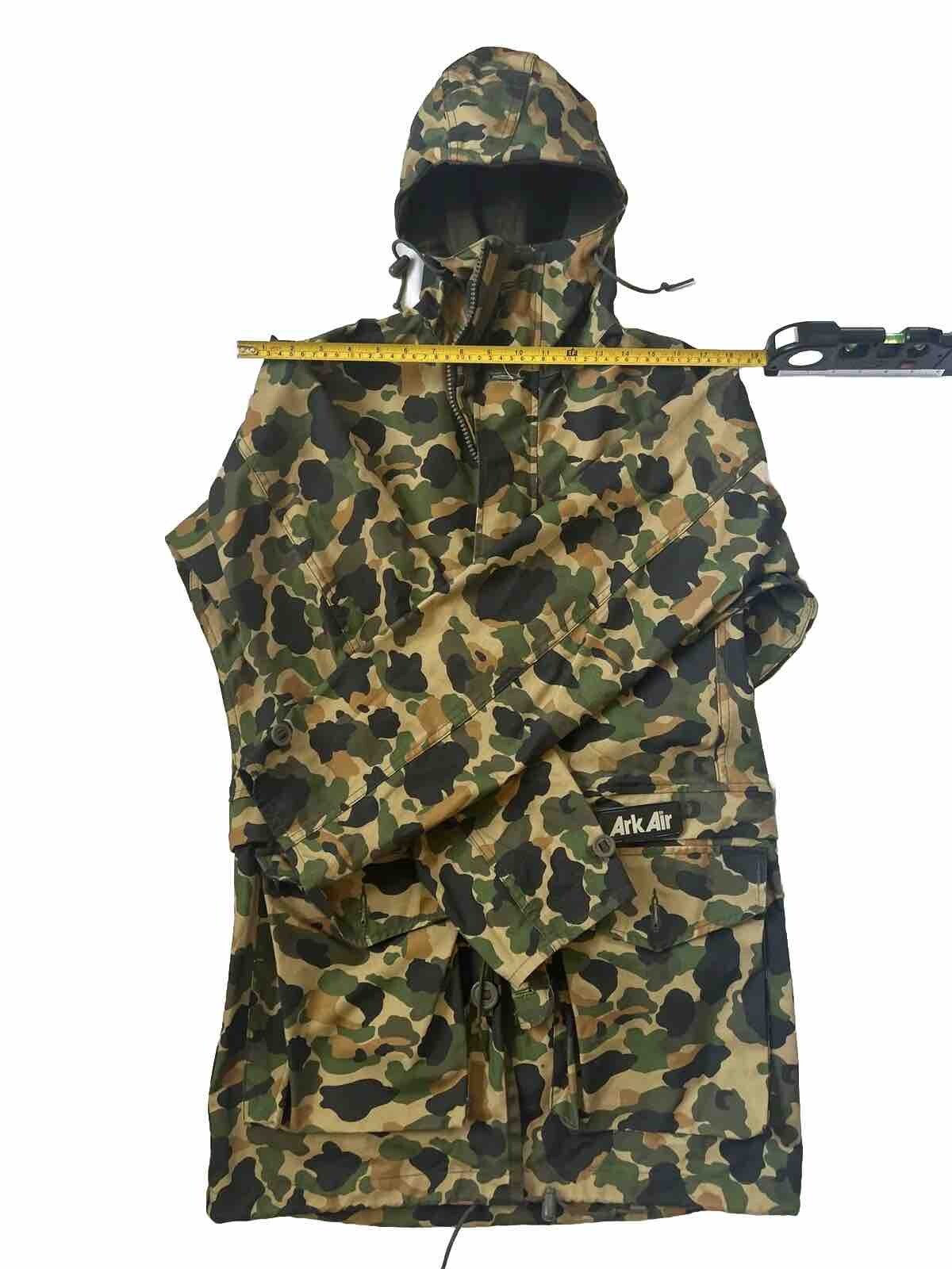 Ark Air / Arktis Woodland Camo Rip Stop Combat Smock/ Parka Medium Made ...