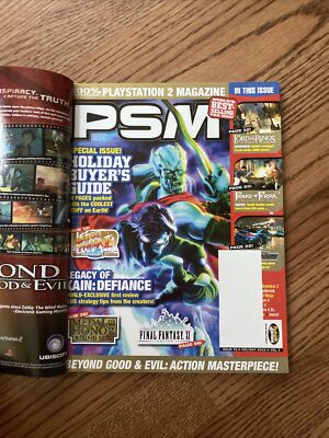 Playstation Magazine (PSM) Holiday Buyers Guide Issue 79 2003 | eBay