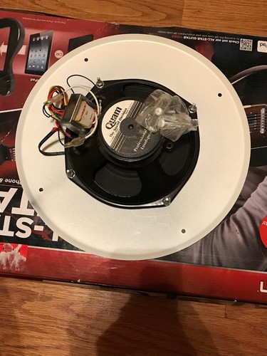 QUAM C10 ROUND CEILING LOUD SPEAKER (New A Few Scratches As Seen In ...