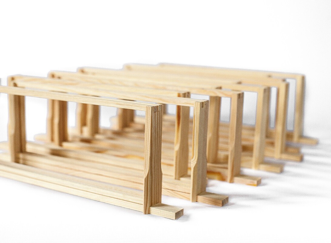 National Beehive Frames SN1 SN4 SN5 DN1 DN4 DN5 DN2 SN2 Manley 14x12 ...