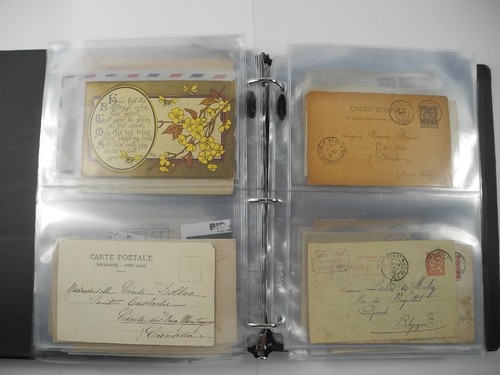 FRANCE, Postal History, Fabulous Collection of Covers in plastic ...