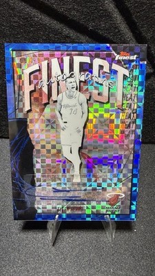 2025-26 Topps Finest Tyler Hero RARE- Finest Autographs-Blue X-Fractor ...