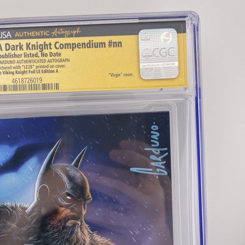 Viking Batman CGC SS 10 Signed Victor Garduno Foil Cover A not 9.8 | eBay
