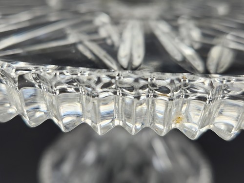 Cake Pedestal Stand Toscany Lead Crystal Handcrafted in Yugoslavia | eBay