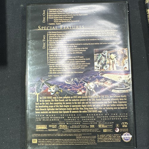 Star Wars Limited Edition DVD Set Original Trilogy Unaltered Theatrical ...