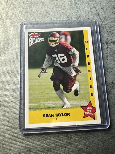 2004 Fleer Platinum Sean Taylor RC /499 #148 | eBay
