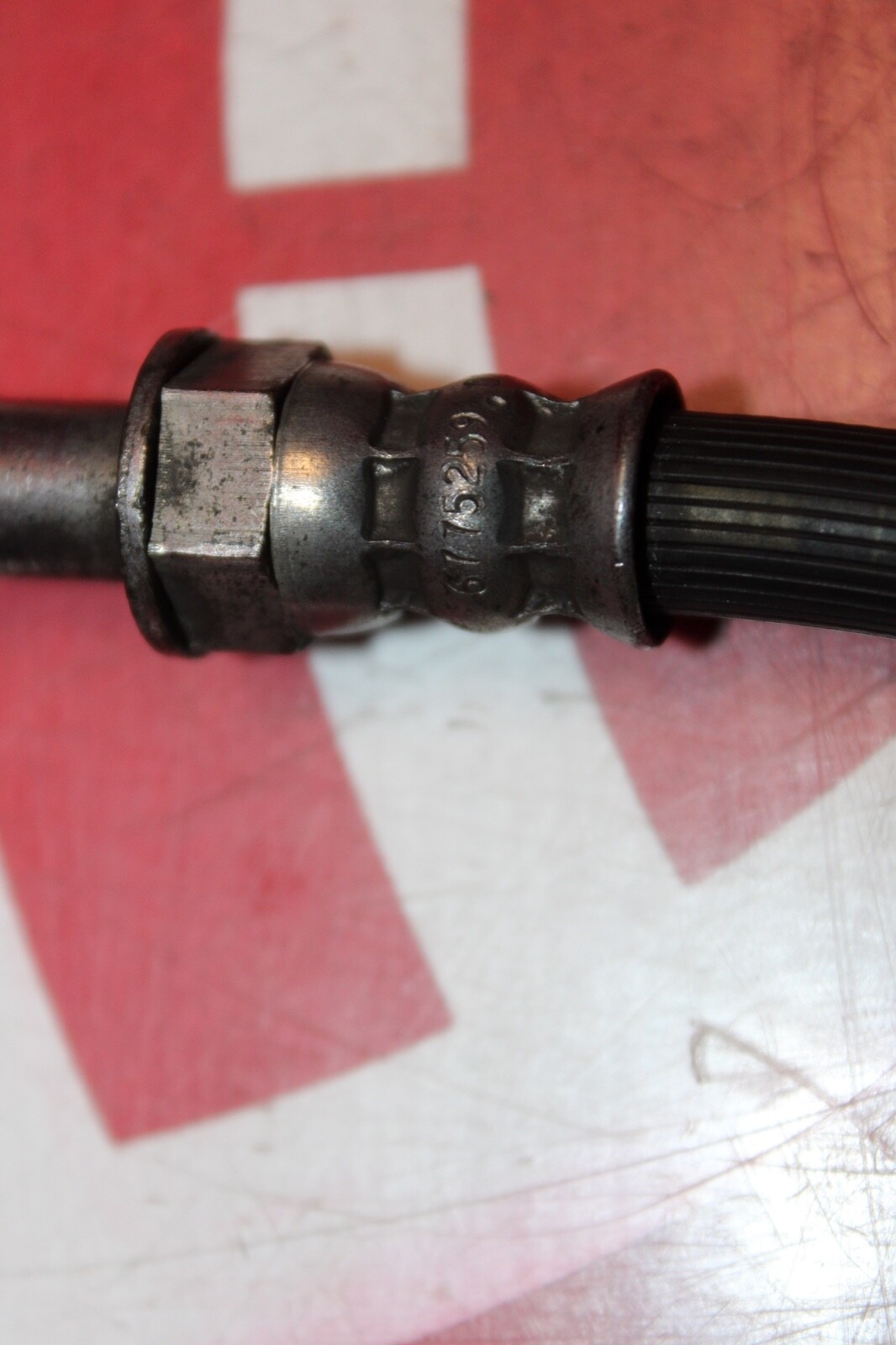 2012-2014 BMW 535i F10 OEM LEFT OR RIGHT REAR CALIPER BRAKE HOSE LINE ...