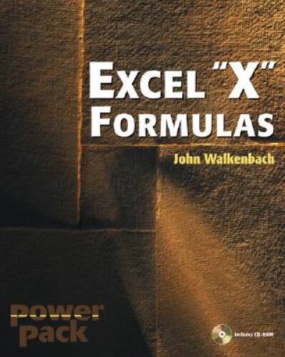 Excel 2003 Formulas - Paperback By Walkenbach, John - VERY GOOD ...