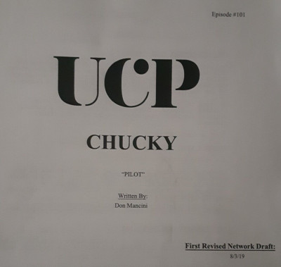 CHUCKY (2019) Pilot "Death By Misadventure" TV Script | eBay