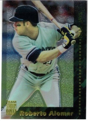 Roberto Alomar 1994 Stadium Club Team Finest | eBay