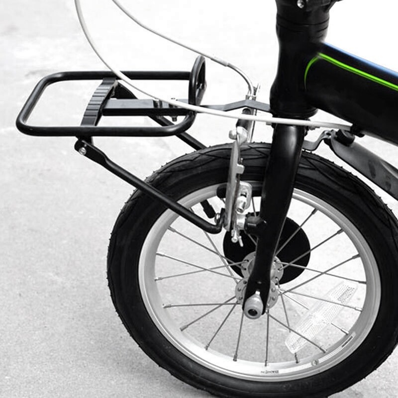 14 Inch Folding Aluminum Alloy Bike Front Rack for 412 V Brake ...