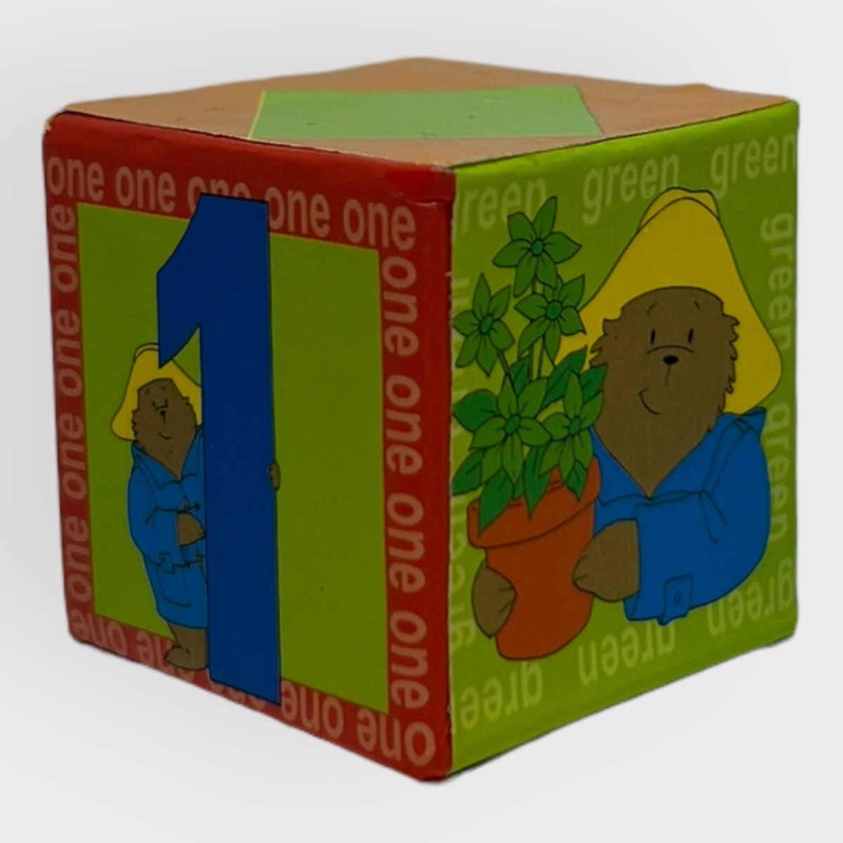 Paddington Bear Stackable Learning Blocks Orange Tree Toys Paddington