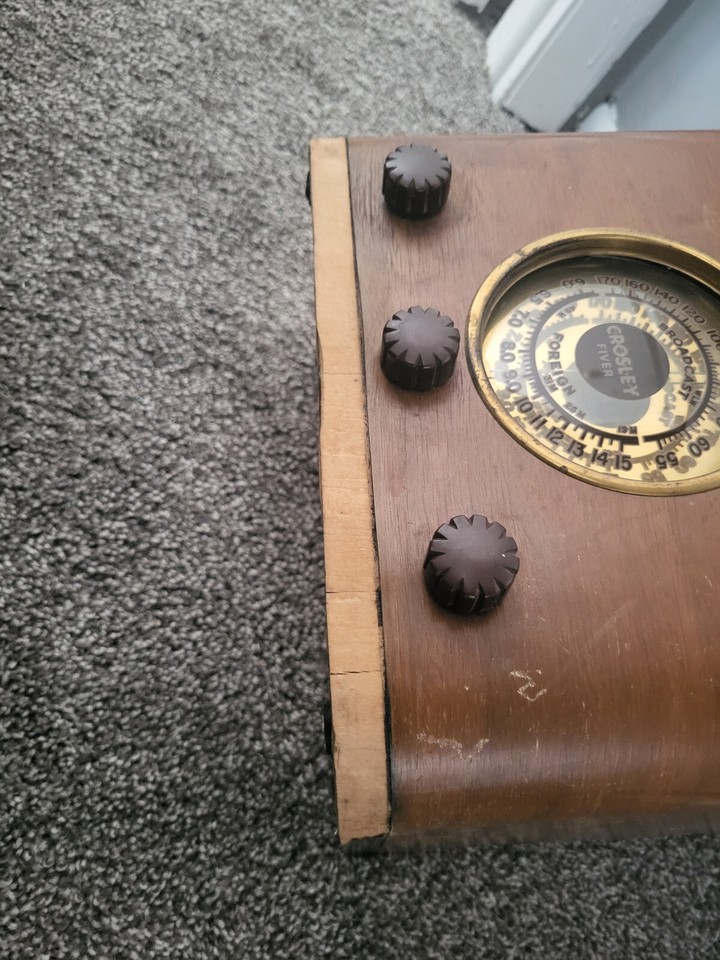 1937 Crosley Model 517 Fiver DeLuxe Radio | eBay