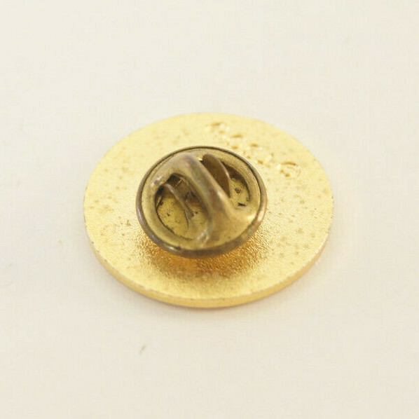 Vintage Choir Music Pin Brooch Lapel Red and Gold Colors w/ Gold Cross ...