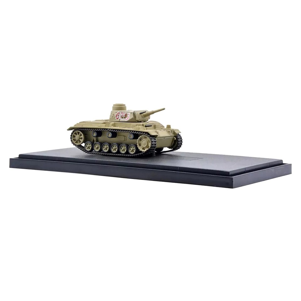 7.5cm Diecast 1/72 WWII German Army Sd.Kfz.141 Panzer III G Tank Model ...