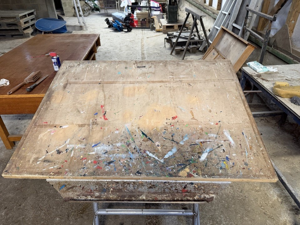 Unic French Antique Drawing Board - Artist - Character | eBay UK
