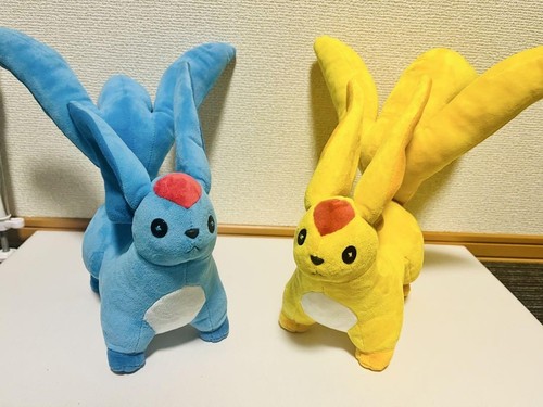 FF14 Carbuncle Plush 2 Types | eBay