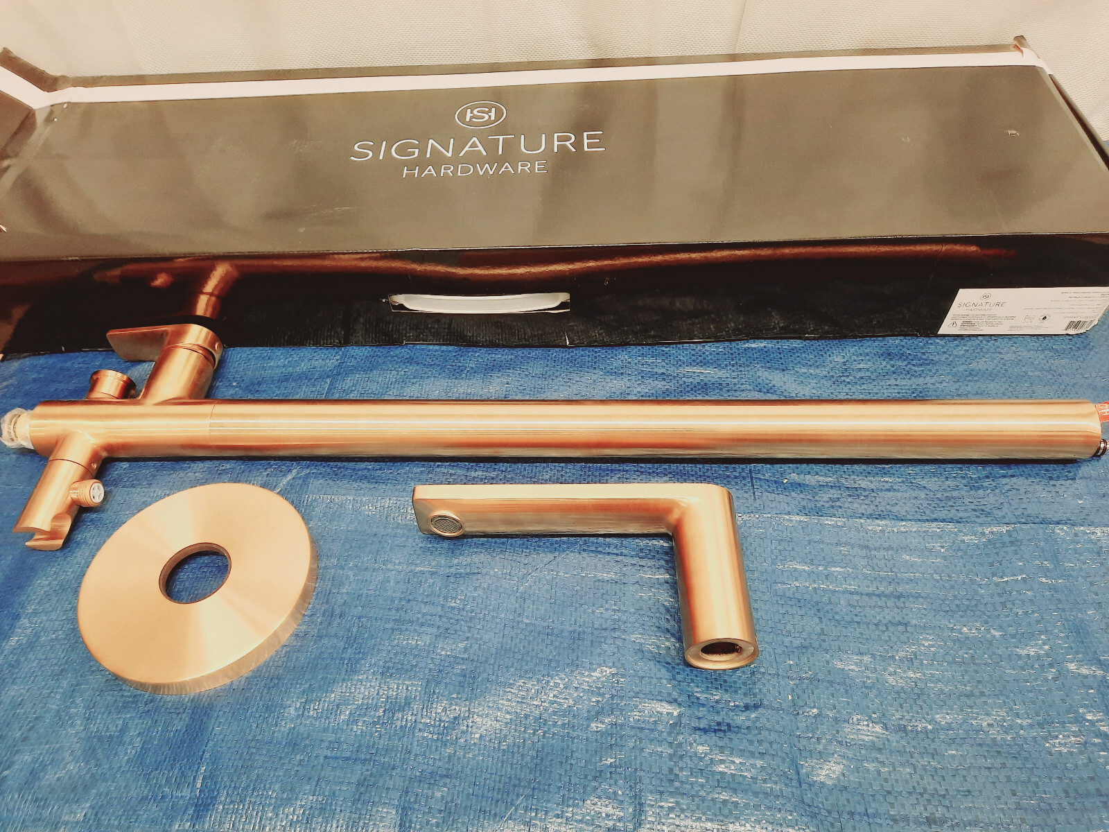 Signature Hardware 488293 Berwyn Brushed Gold Tub Filler Faucet *PARTS ...