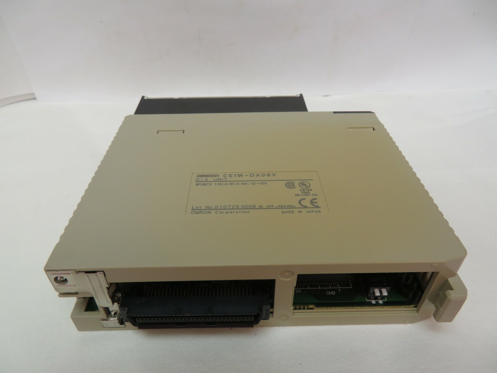 OMRON PROGRAMMABLE CONTROLLER PLC MODULE CS1W-DA08V CS1WDA08V | eBay