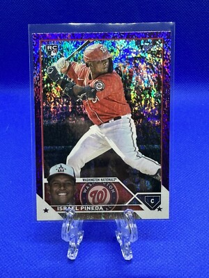 2023 Topps Series 2 Israel Pineda Purple Foil /799 Rookie Card RC ...