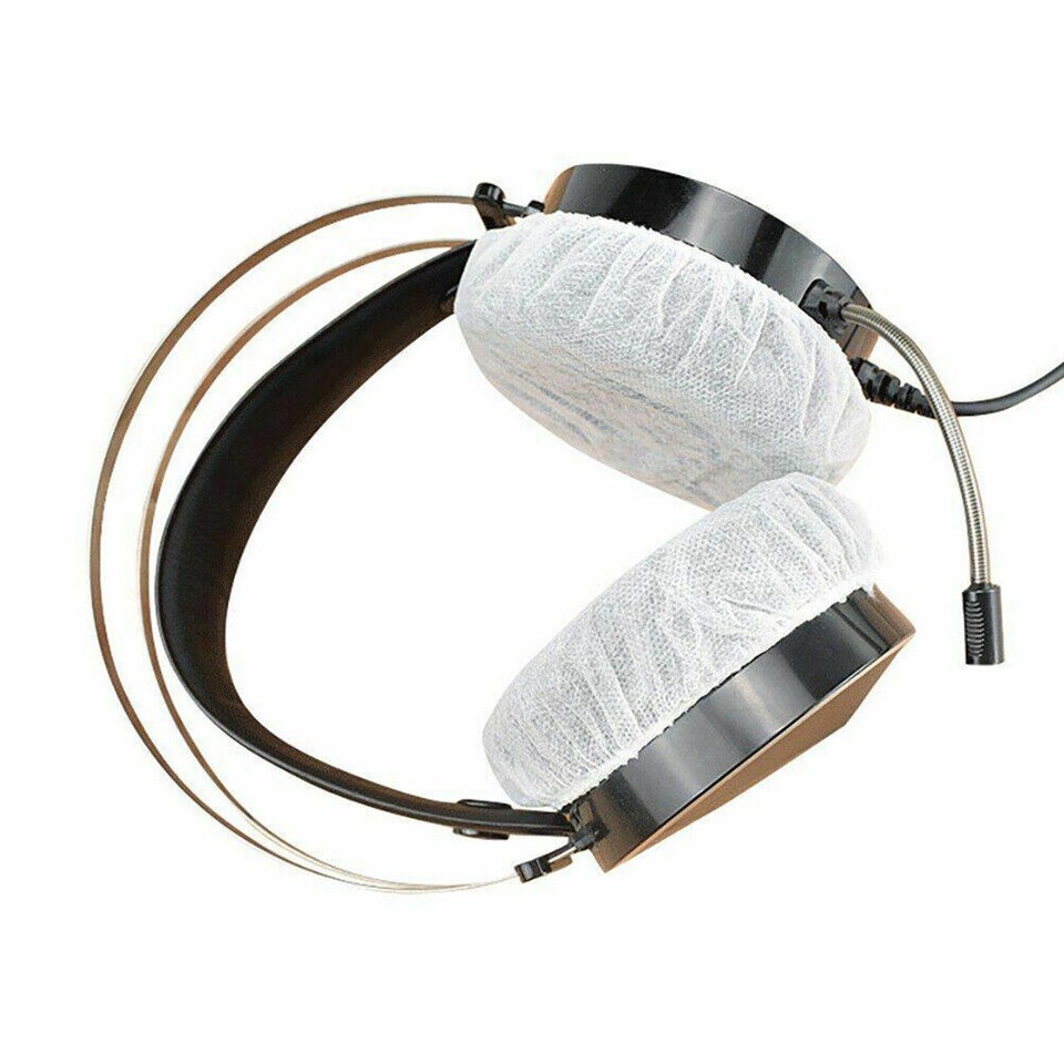 1000 pcs Disposable Headphone CoversNew Matic Medial Stretch Sanitary ...