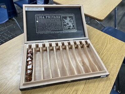 DnD Dice Organizer Liga Privada Cigar Box/Holder (dice not included) | eBay