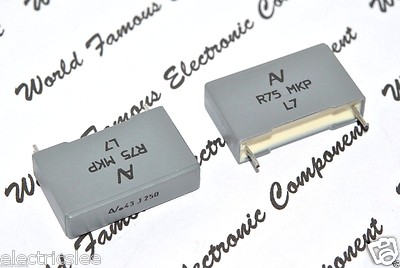 10pcs- ARCOTRONICS R75 MKP 0.43uF (0,43µF) 250V 5% PCM:22.5mm Radial ...