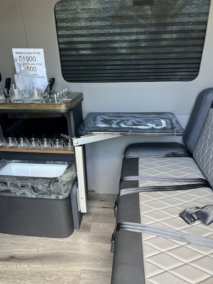 Table Sprinter Or Party Bus | eBay