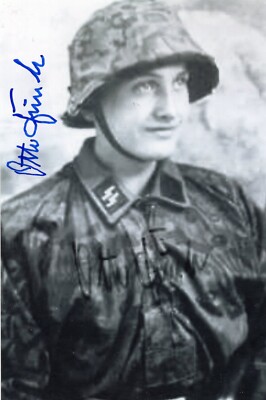 OTTO FUNK - Elite soldier, famous shot - hand-signed photo, rare | eBay