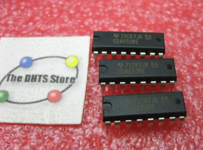 CD4053BE Texas Instruments IC CMOS Analog Multiplexer MUX 4053 - NOS ...