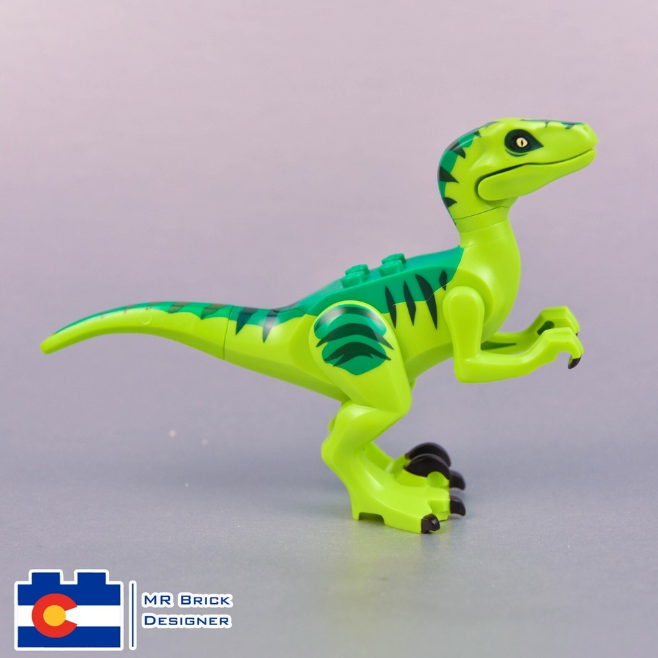 Lego Jurassic World Dinosaurs Velociraptor T-Rex Indoraptor Raptor ...