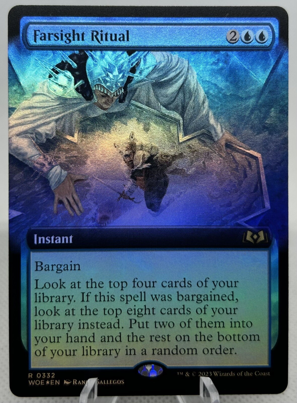 Farsight Ritual 0332 Extended Art Foil Wilds Of Eldraine WOE MTG NM | eBay