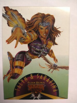 1995 Fleer Ultra Skeleton Warriors Talyn & Sarafina Suspended Animation ...