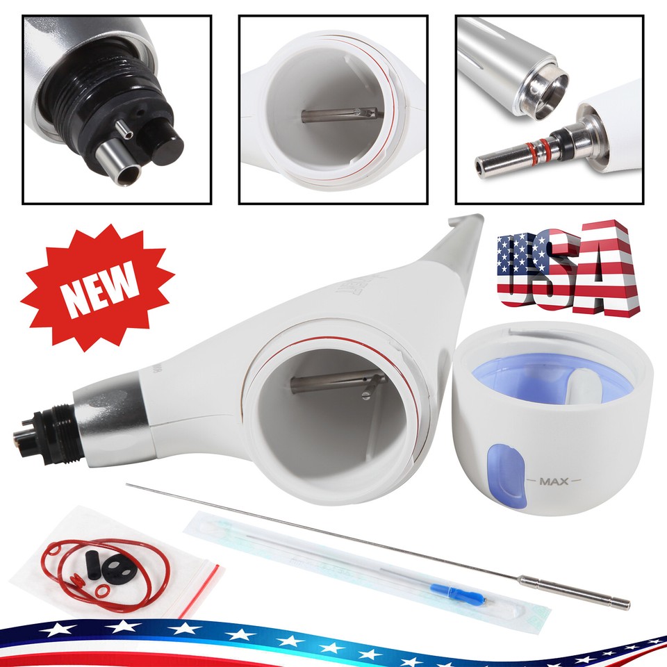 Dental teeth Polisher Prophy Handpiece Air flow Polishing Jet 2/4 hole ...