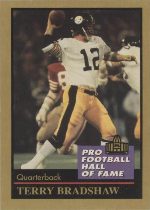 1991 Enor Pro Football Hall of Fame Terry Bradshaw #16 for sale | eBay