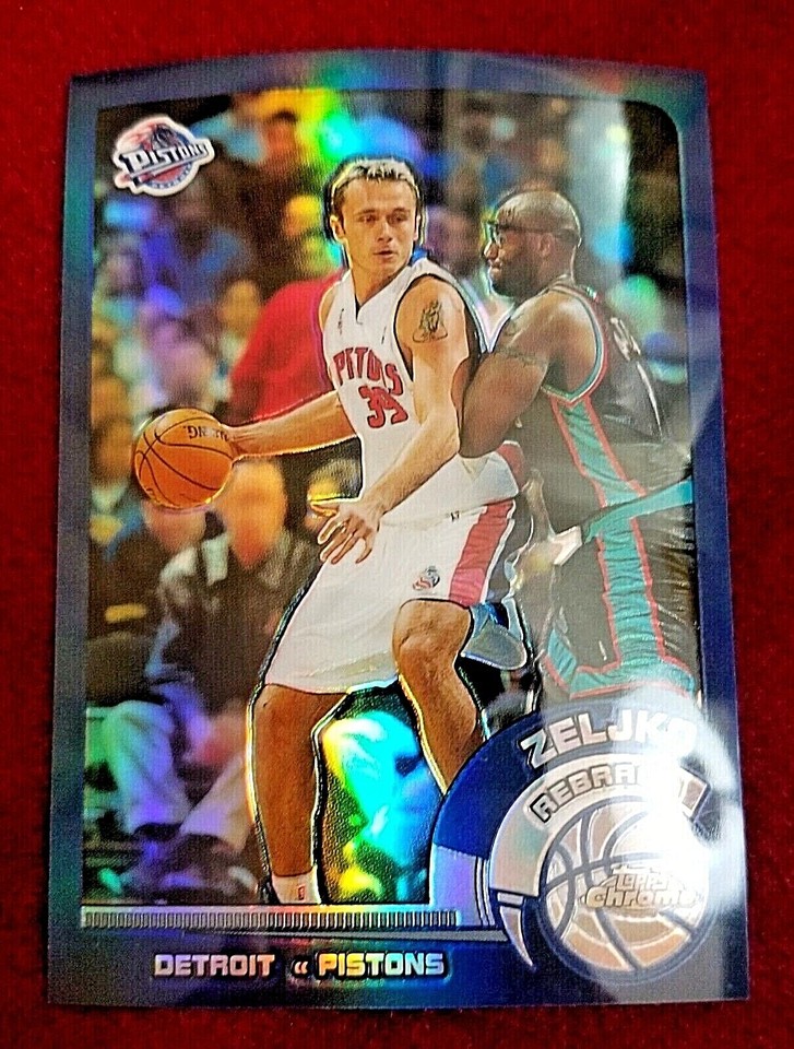 2002-03 Topps Chrome REFRACTOR IVERSON DUNCAN GASOL McGrady Black ...