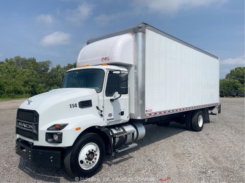 2023 Mack MD642 S/A 26' Cargo Box Van Delivery Moving Truck A/T Cummins bidadoo | eBay