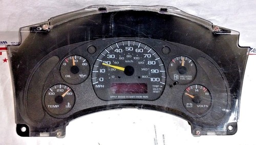96 97 98 CHEVY ASTRO CLUSTER Speedometer | 16193280K | 16237317 IMP.1 ...