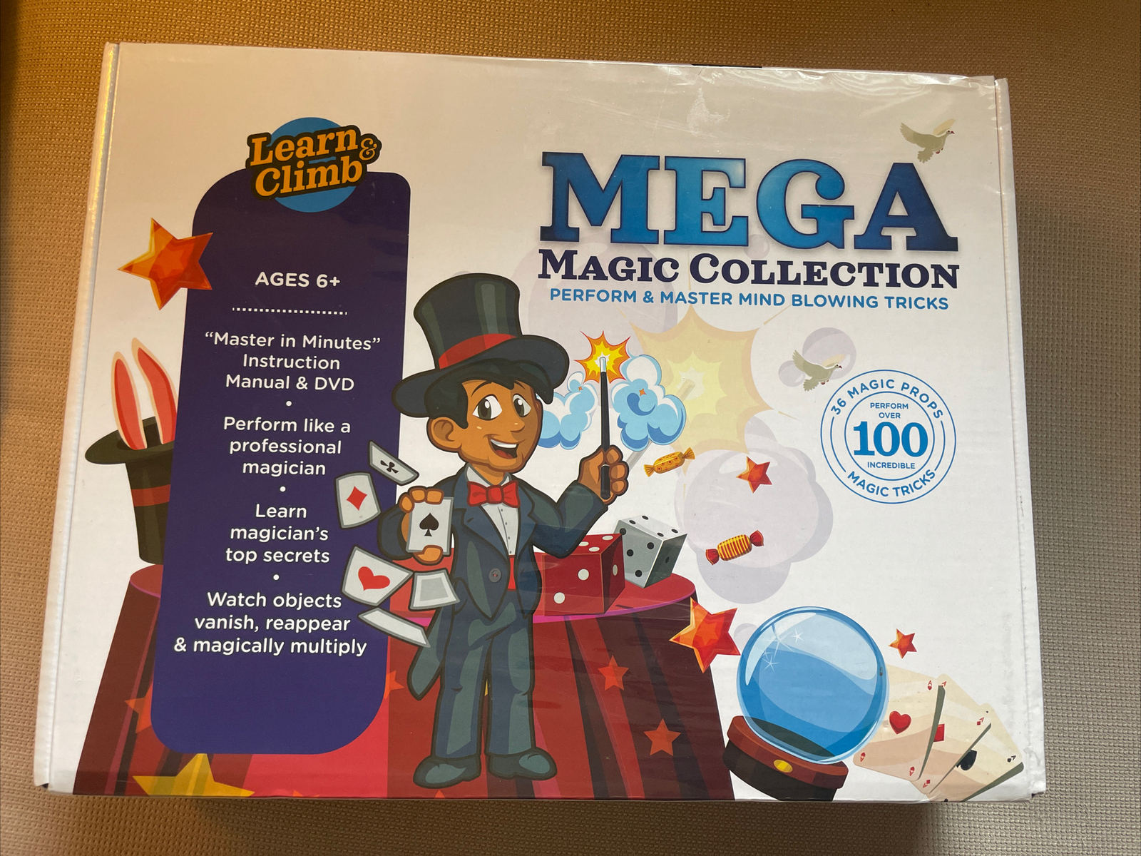 NEW SEALED Learn & Climb Mega Magic Set Collection Includes Manual ...
