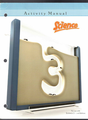 Science 3 Activity Manual Third Edition BJU Press | eBay