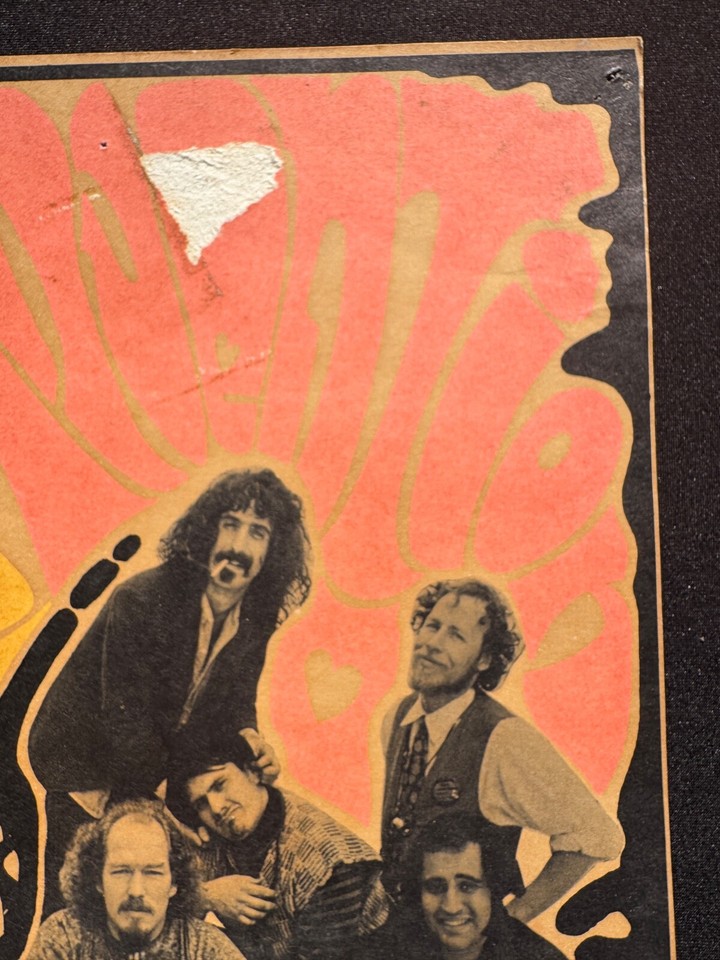 FRANK ZAPPA / MOTHERS OF INVENTION 1968 THEE IMAGE MIAMI BEACH CONCERT ...