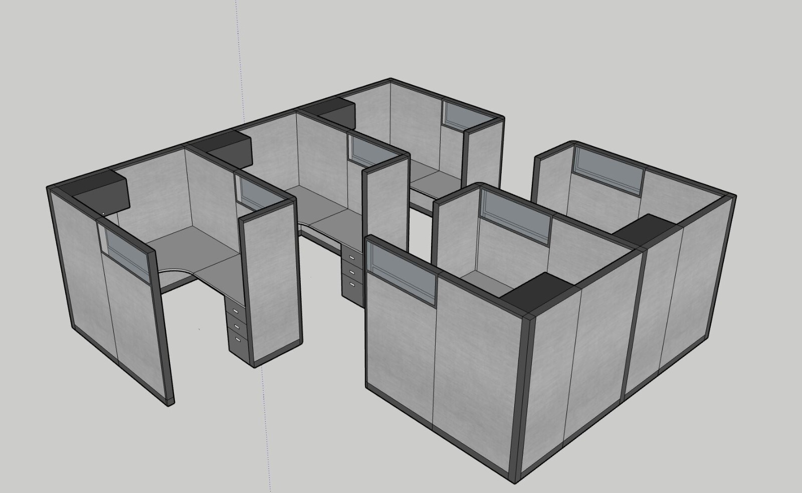 Herman Miller AO2 3x5, 5x5, 6x6, 6x7, 6x8, 7x7, 8x8, 8x9, 8x10 Office ...