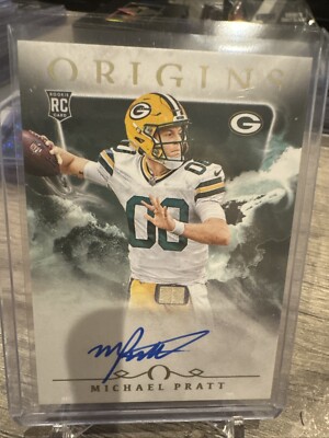 Michael Pratt RC Packers - Origins 2023 On Card Autograph | eBay