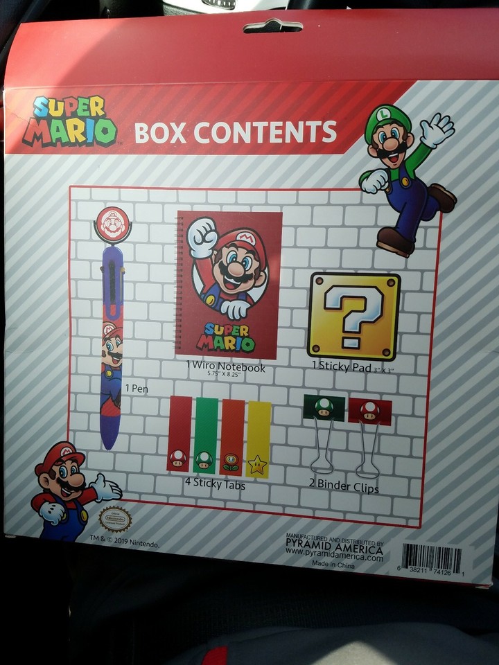 Stationery Set Super Mario New 2019. | eBay