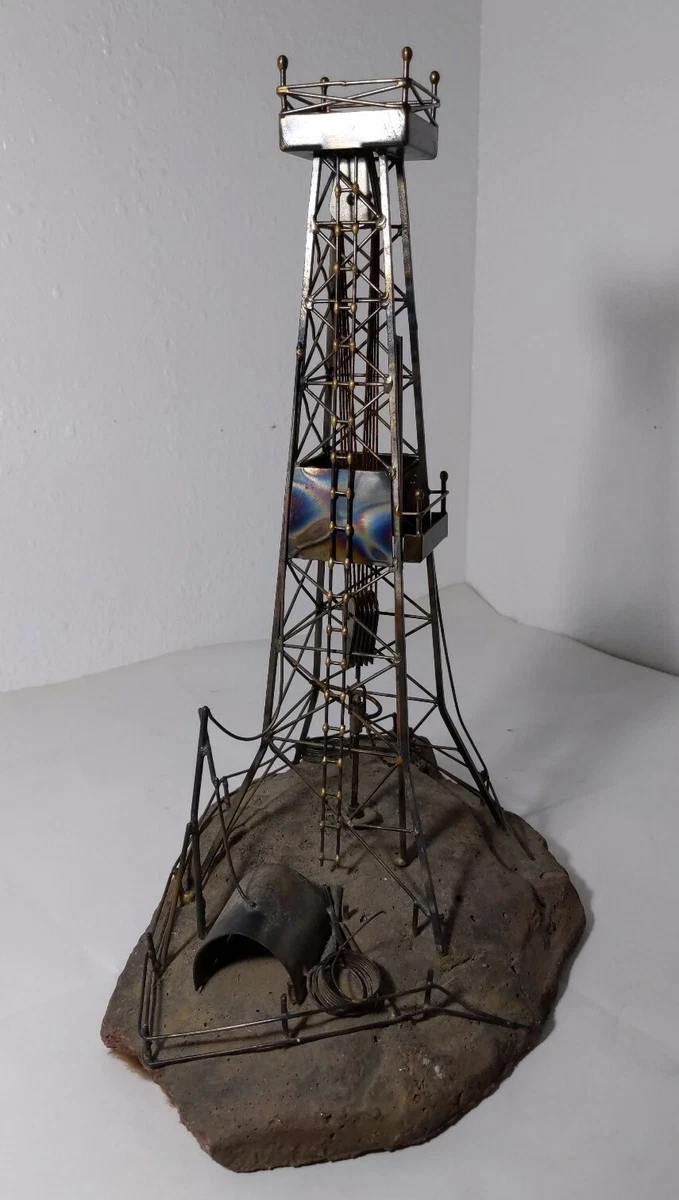 Oil Derrick Sculpture