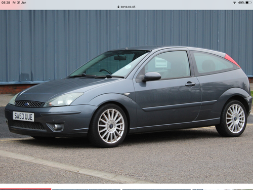 Ford Focus ST170, 2003, virtually one owner from new ( pre registered) | eBay UK