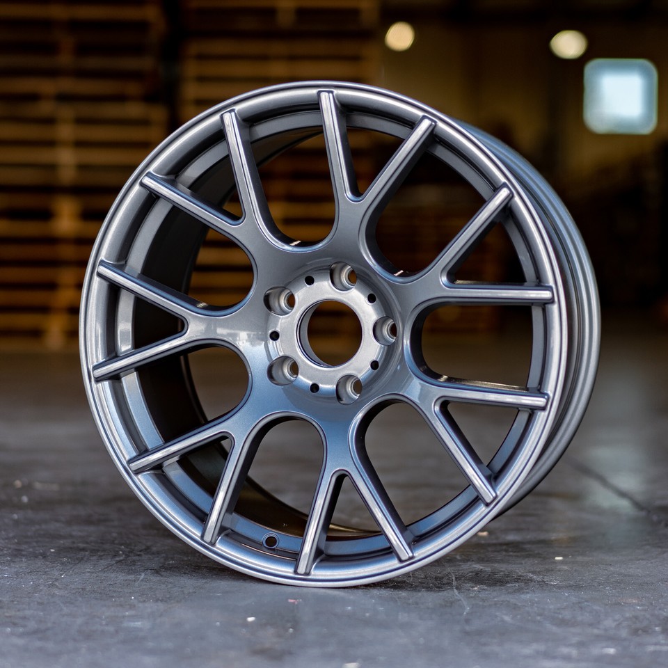 18" VMR Wheels V810 18x10 +25 Offset Gunmetal 5x120 72.56 Bore for Rear E46 M3 | eBay