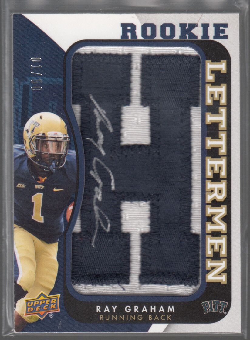 2013 Upper Deck - Rookie Lettermen Autographs #RL-RG Ray Graham /50 (AU ...