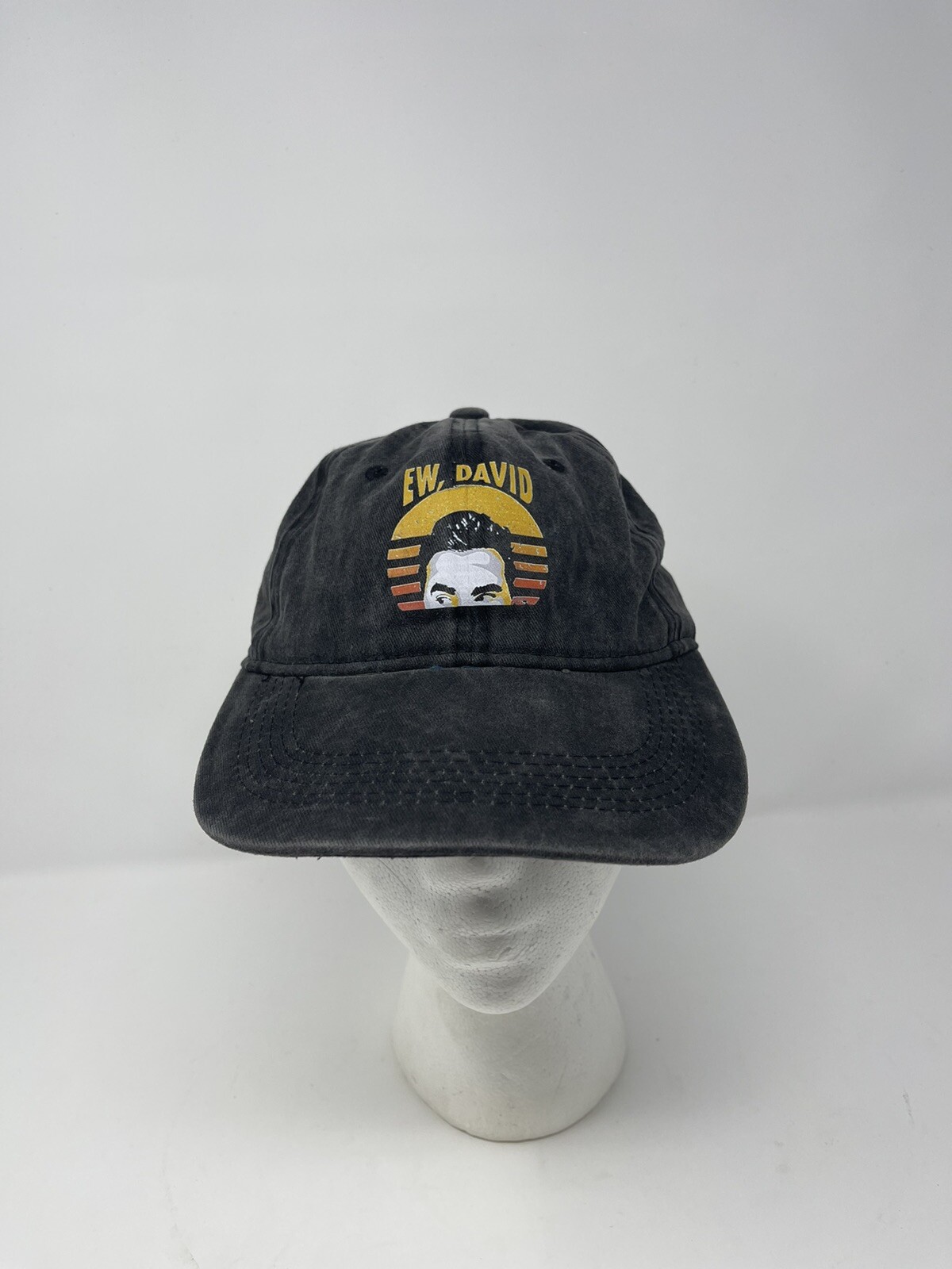 EW, David Schitts Creek Adjustable Faded Black Strap-… - Gem