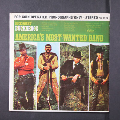 BUCKAROOS: america's most wanted band CAPITOL 7" EP 45 RPM | eBay